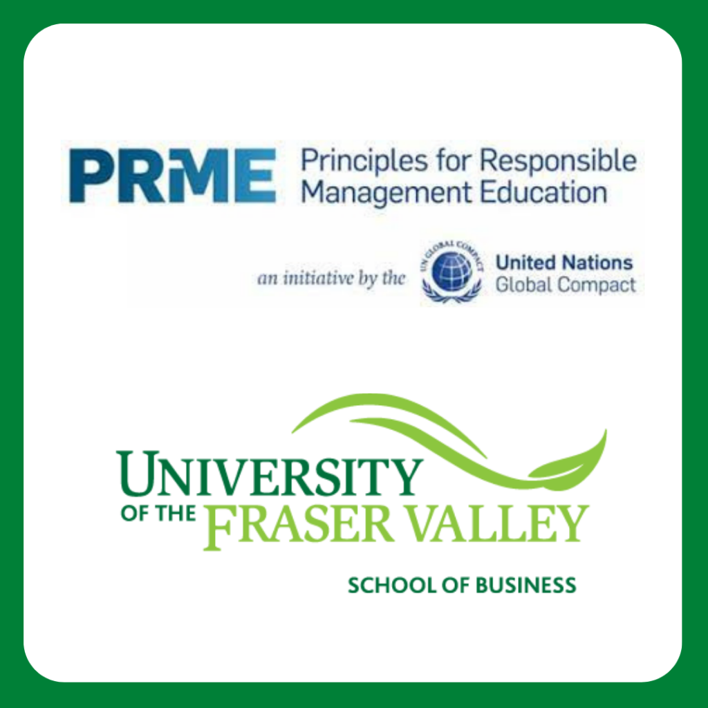 PRME Goals and The School of Business! – UFV School of Business