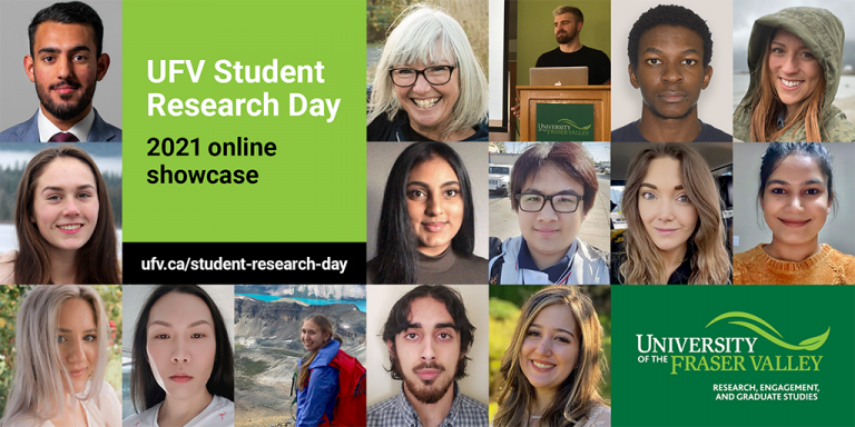 UFV Student Research Day 2021 Winners Announced! – Faculty of Science