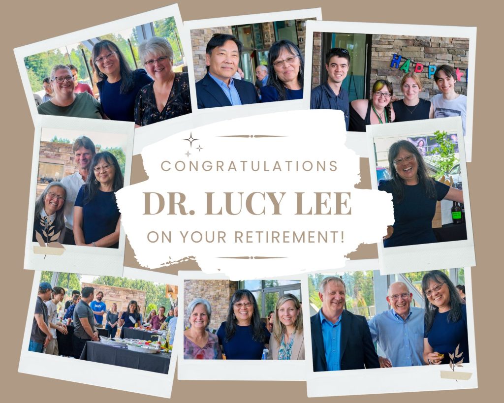 UFV celebrates Dr. Lucy Lee – Faculty of Science